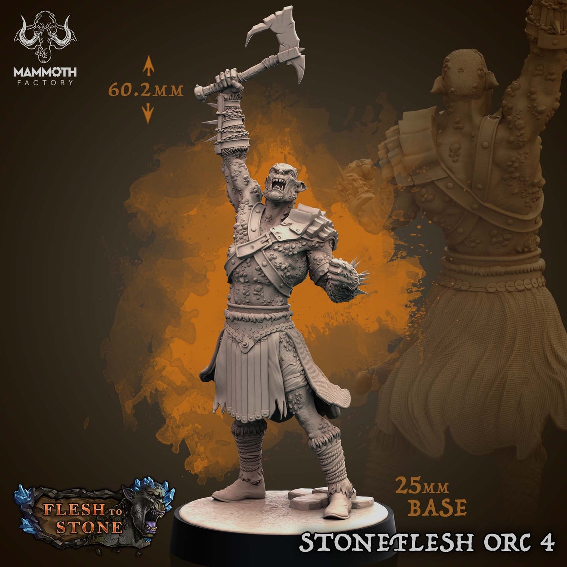 Dnd Orc Party Miniature Bundle for Dnd Mini Fighter Characters Mini for ...