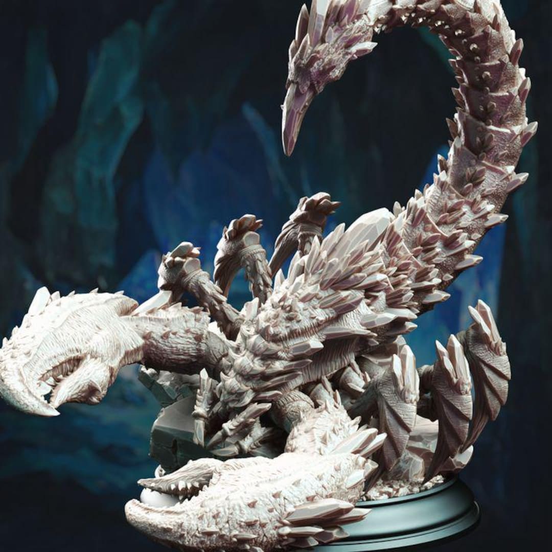 Dnd Crystal Scorpion Miniature Giant Creature Dungeons and Dragons Epic ...