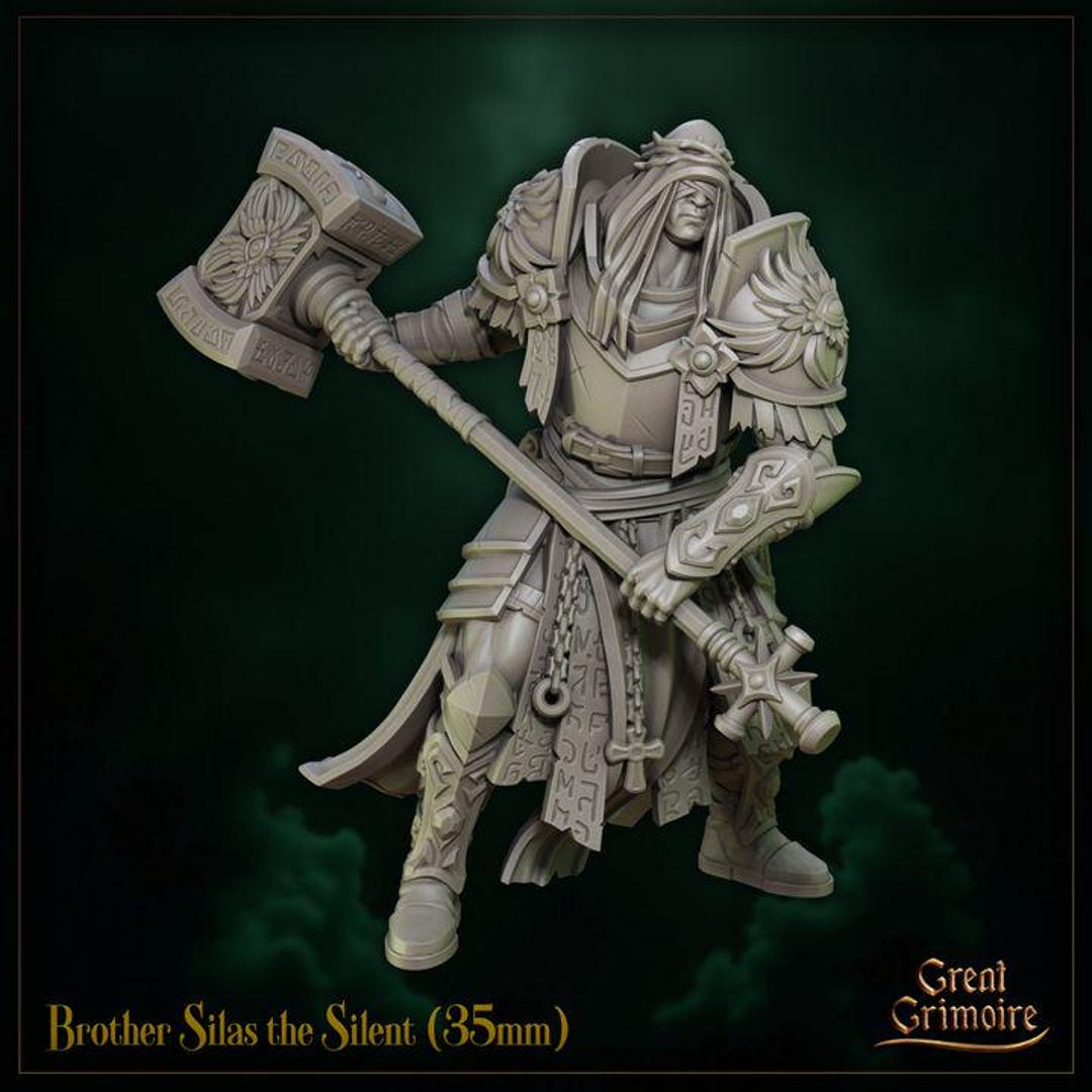 Executioner, Communicant Miniature Trench Crusade Mini DND Models ...