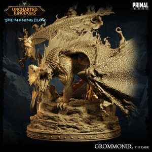 Dnd Shadow Dragon Mini Large Boss Miniature Dnd Enemy Mini for Dungeons ...