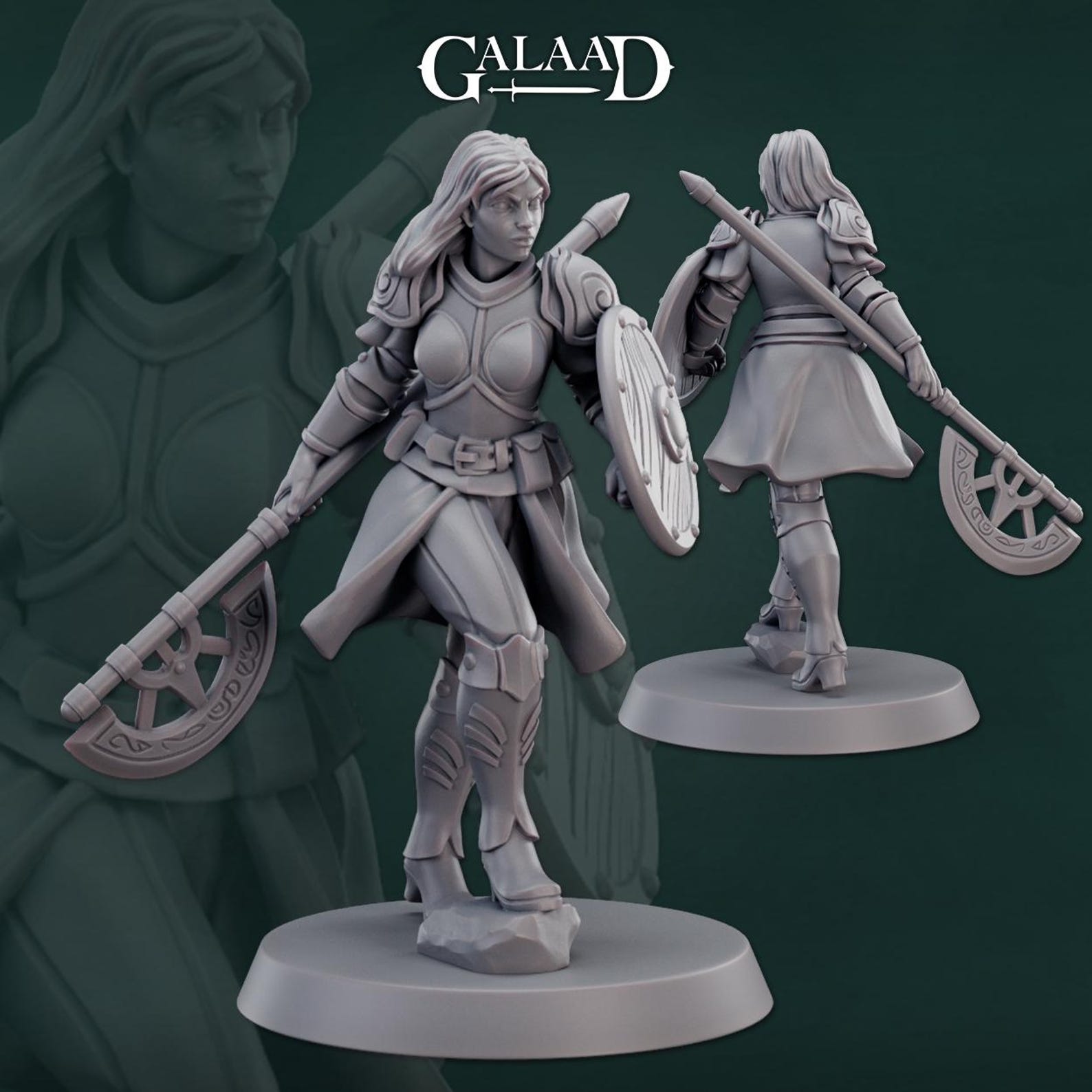 Dnd Fighters Miniatures Bundle, D&D Dungeon Quest Set Dungeons and ...