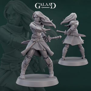 Dnd Fighters Miniatures Bundle, D&D Dungeon Quest Set Dungeons and ...