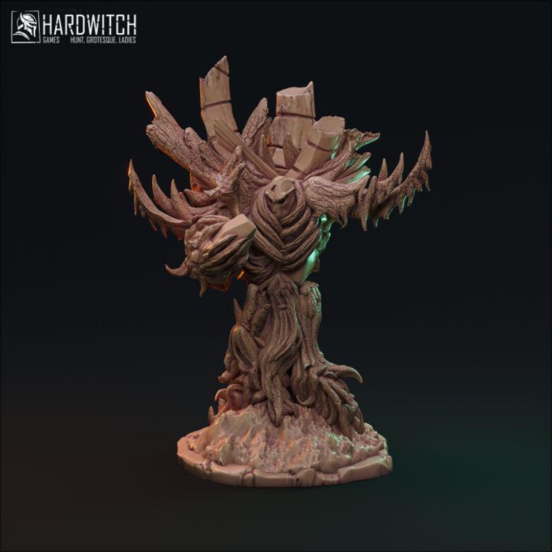Dnd Forest Golem Mini for Dungeons and Dragons Mini Lord of the Print ...