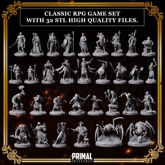 Dungeons And Dragons Miniatures