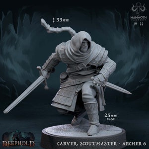 Dnd Rogue Bandit Assassin Miniatures Bundle for Dnd Miniature Thief ...