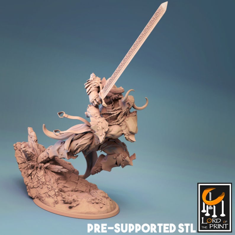 Dnd Storm Giant Mini for Dungeons and Dragons Mini Lord of the Print ...