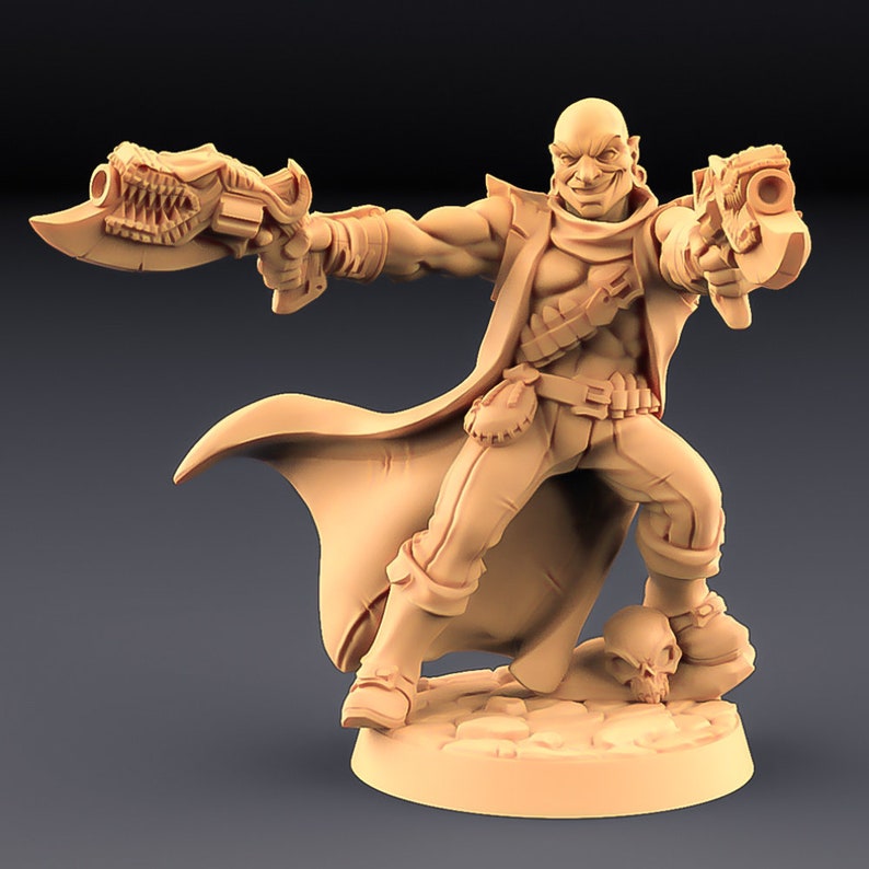 Dnd Human Thief Gunslinger Miniature for Dungeons and Dragons Mini ...