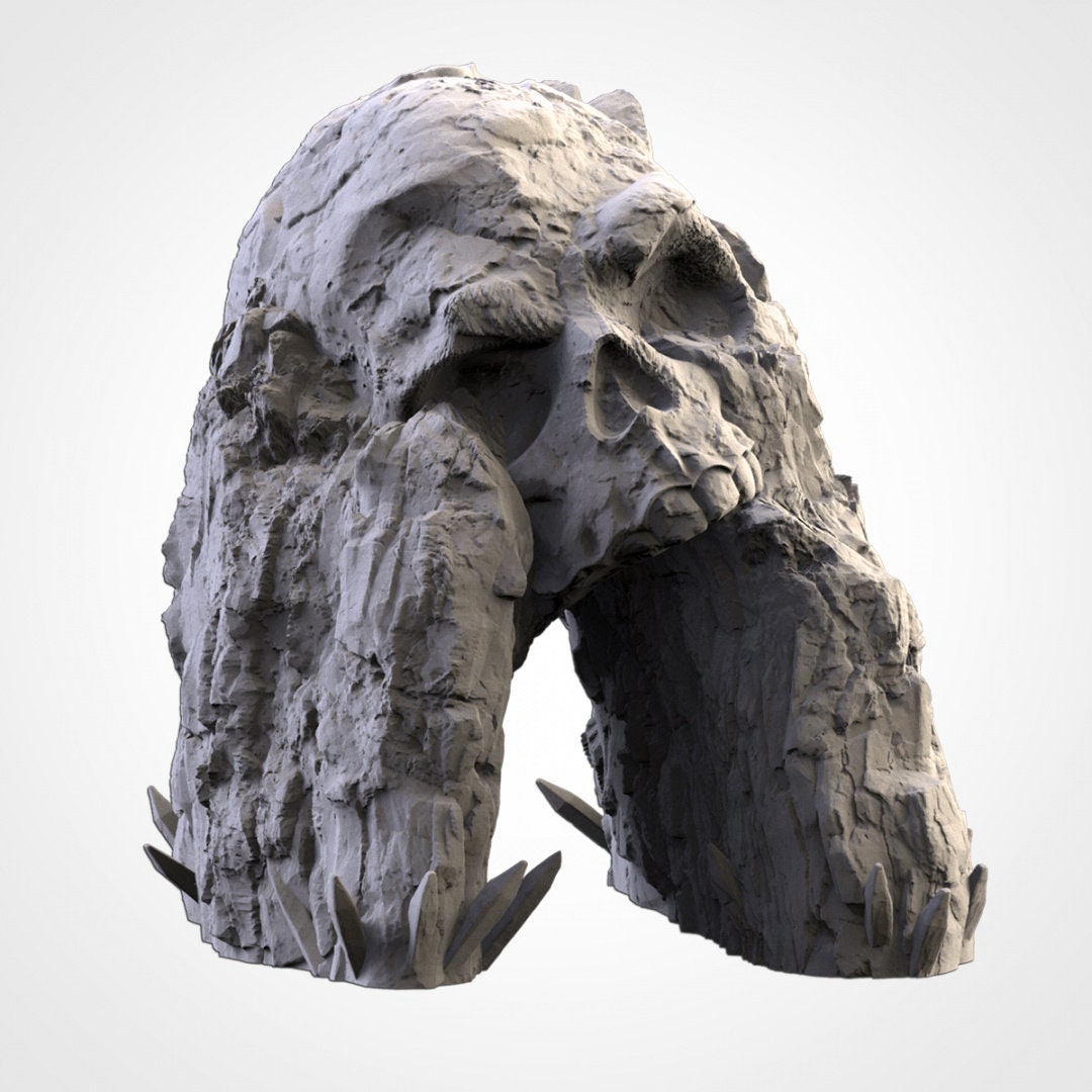 Dnd Skull Terrain Miniatures Bundle Scatter Set Dungeons and Dragons ...