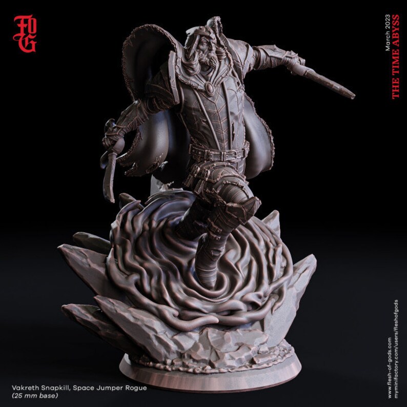 Dnd Beast Master Hunter Miniature for D&D Tribal Hero Character for ...