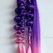 Rave Braids, Festival Hair Extension, Ready to Wear Rave Hair Bubble ...