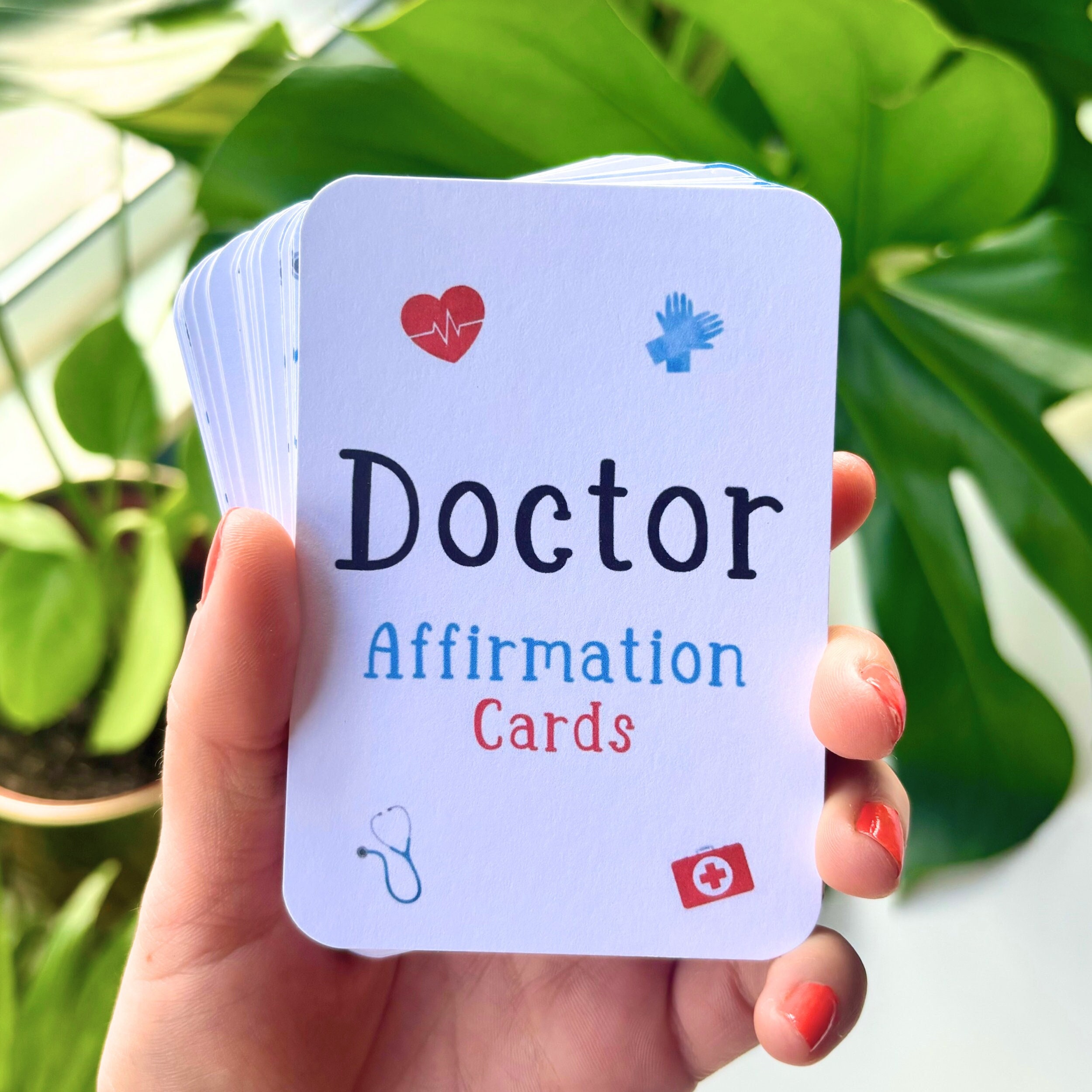 Doctor Affirmation Cards. Handmade Personalised Positive Affirmation ...