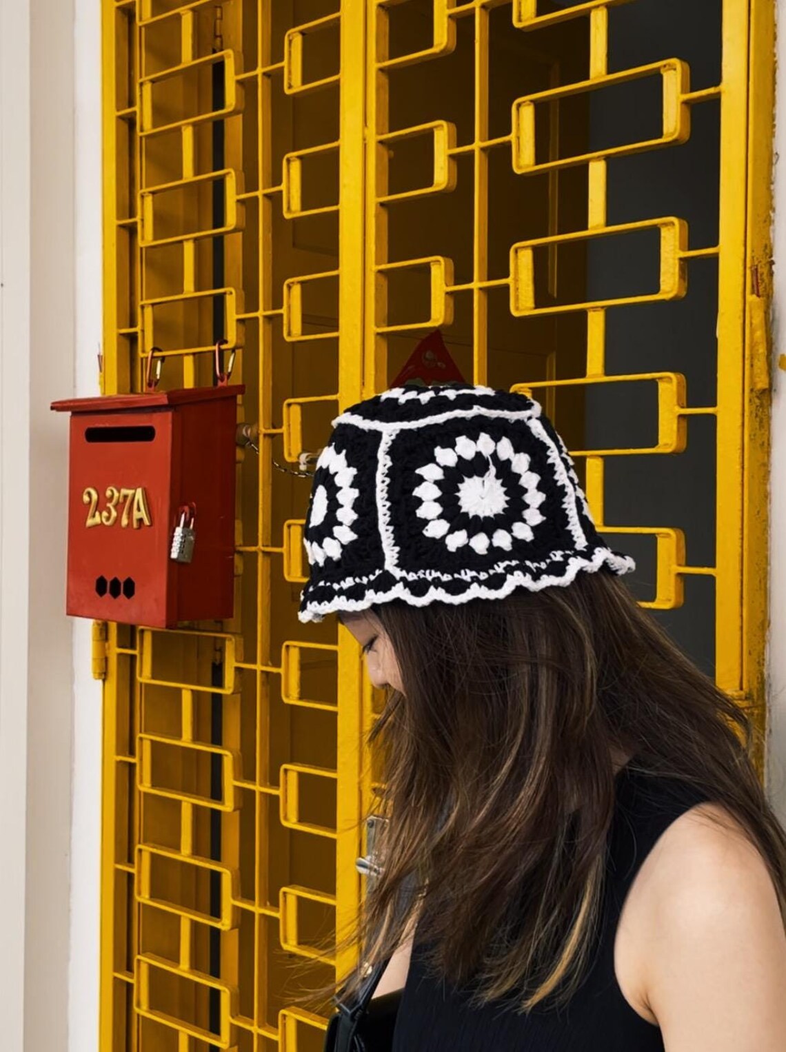 Doja Cat-inspired Handknit Bucket Hat, Crochet Trendy Bucket Hat - Etsy