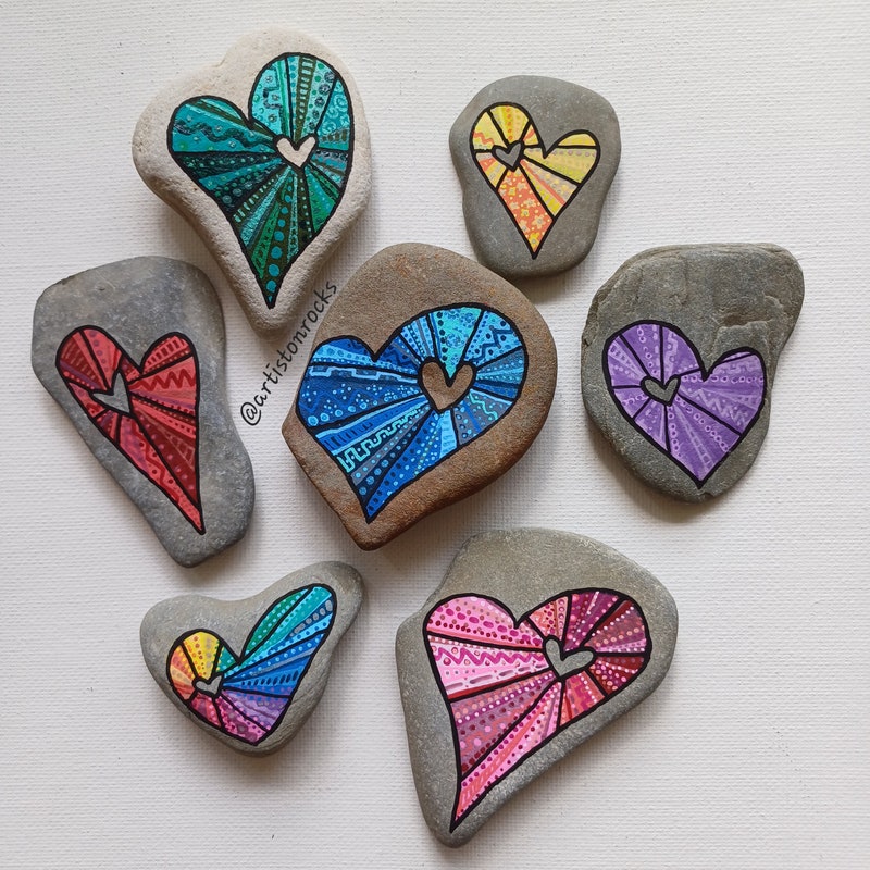 Painted Rocks - Etsy