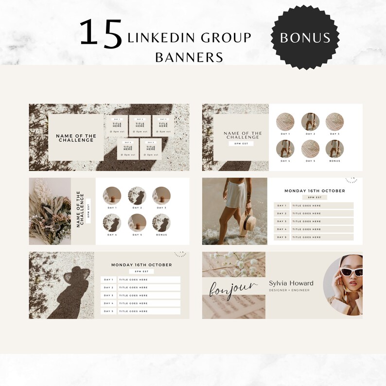 Linkedin Banner, 20 Linkedin Banners, Banner Design, Business Template ...