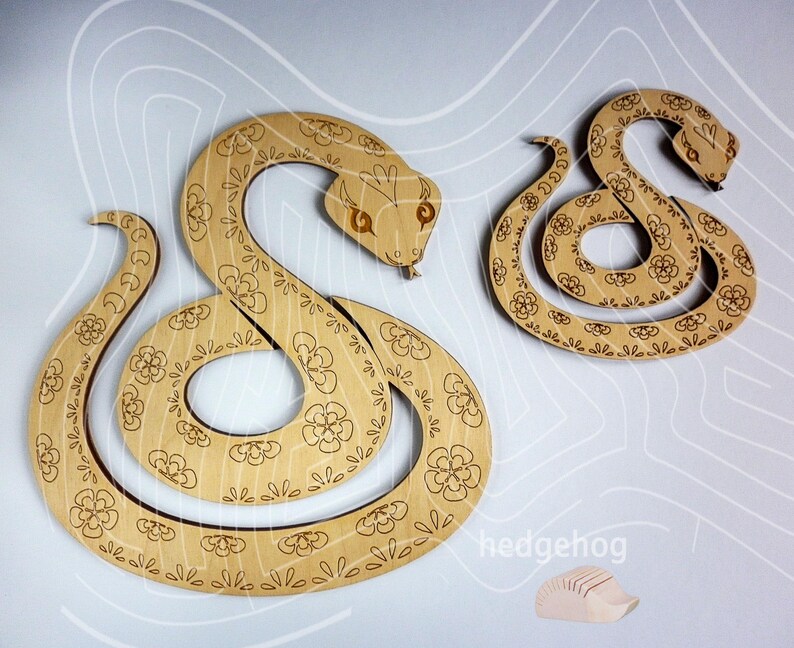 Snake Laser Cut Vector, Cute Snake Svg Images, Snake Cdr, Cnc Snake ...