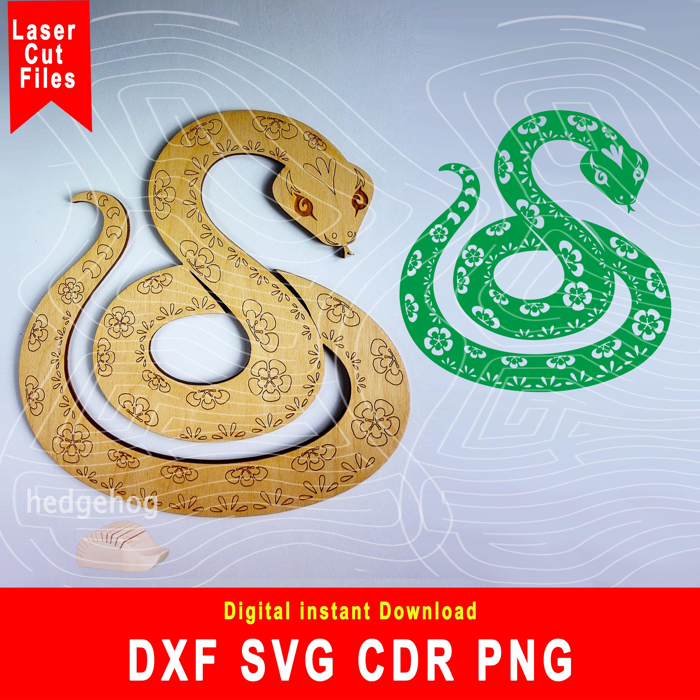 Snake Laser Cut Vector, Cute Snake Svg Images, Snake Cdr, Cnc Snake ...