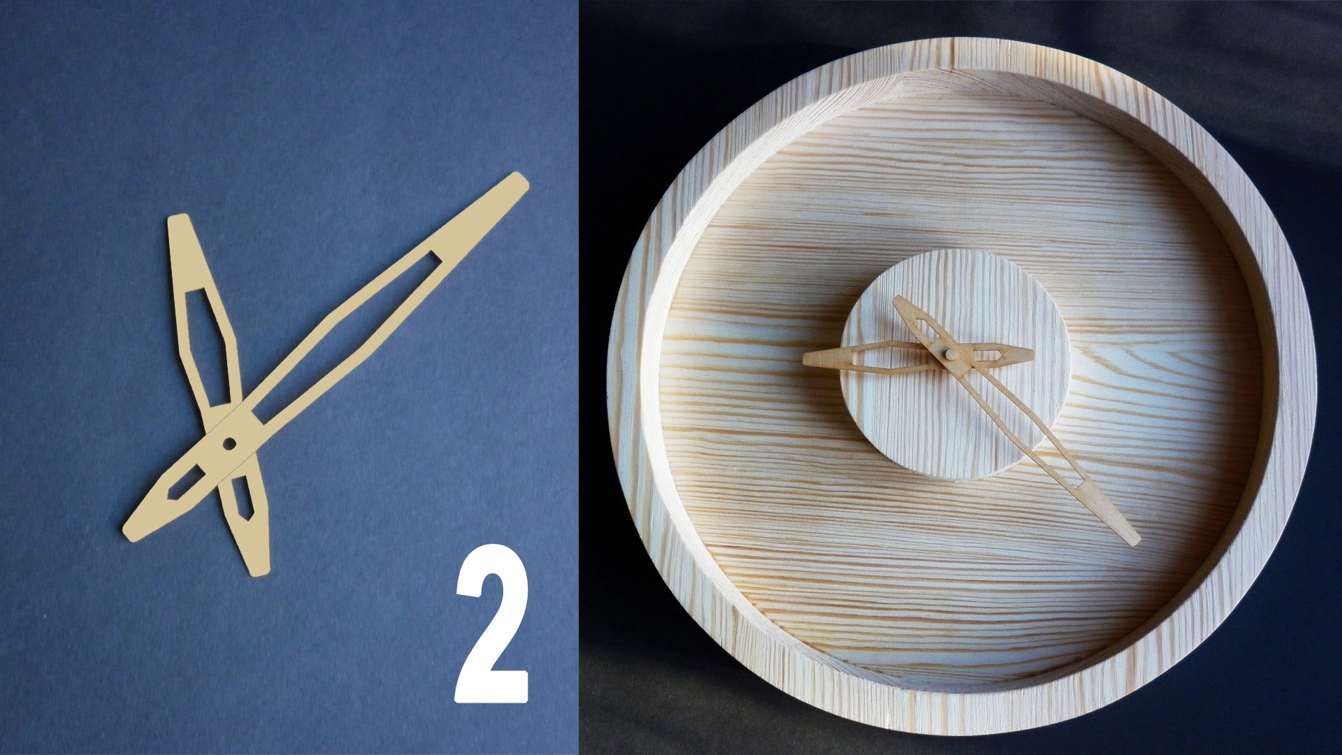 Wooden Clock Hands, Metal Clock Hands, Wood Diy Clock, Custom Clock ...
