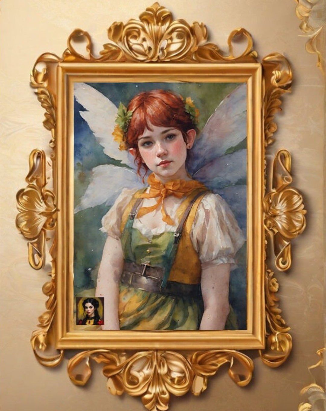 Queer Fairycore Art, Lgbtq Fairy Art, Lgbtq Victorian Poster, Nonbinary ...