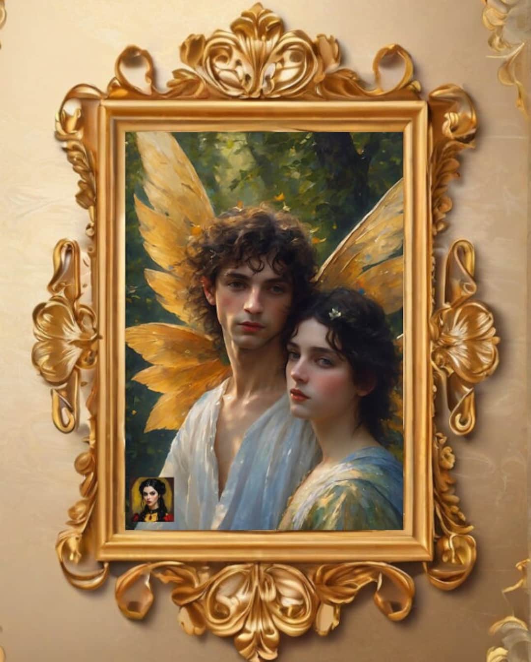 Gay Fairycore Art, Lgbtq Fairy Art, Lgbtq Victorian Poster, Queer ...