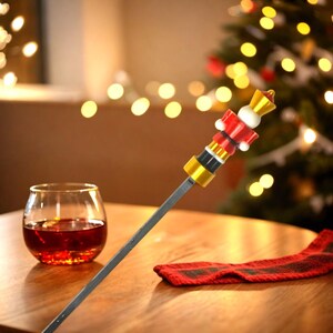 Nutcracker Christmas Cocktail Stir Sticks: Holiday Drink Stirrers - Etsy