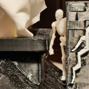 Haunted House Tissue Box Cover - Ultimate Custom Halloween Gothic Decor ...