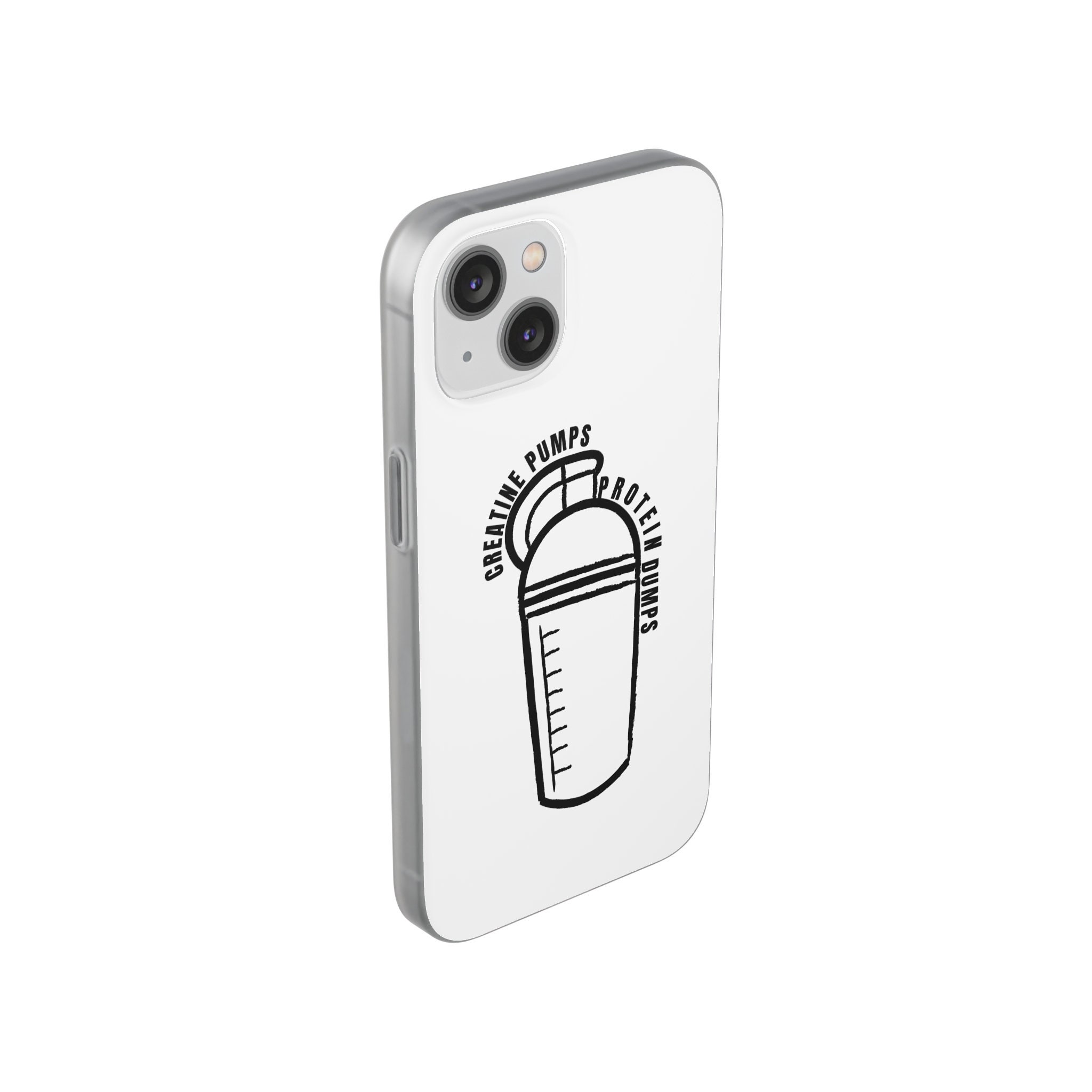 IPhone Flexi Gym Phone Case in White - Etsy UK