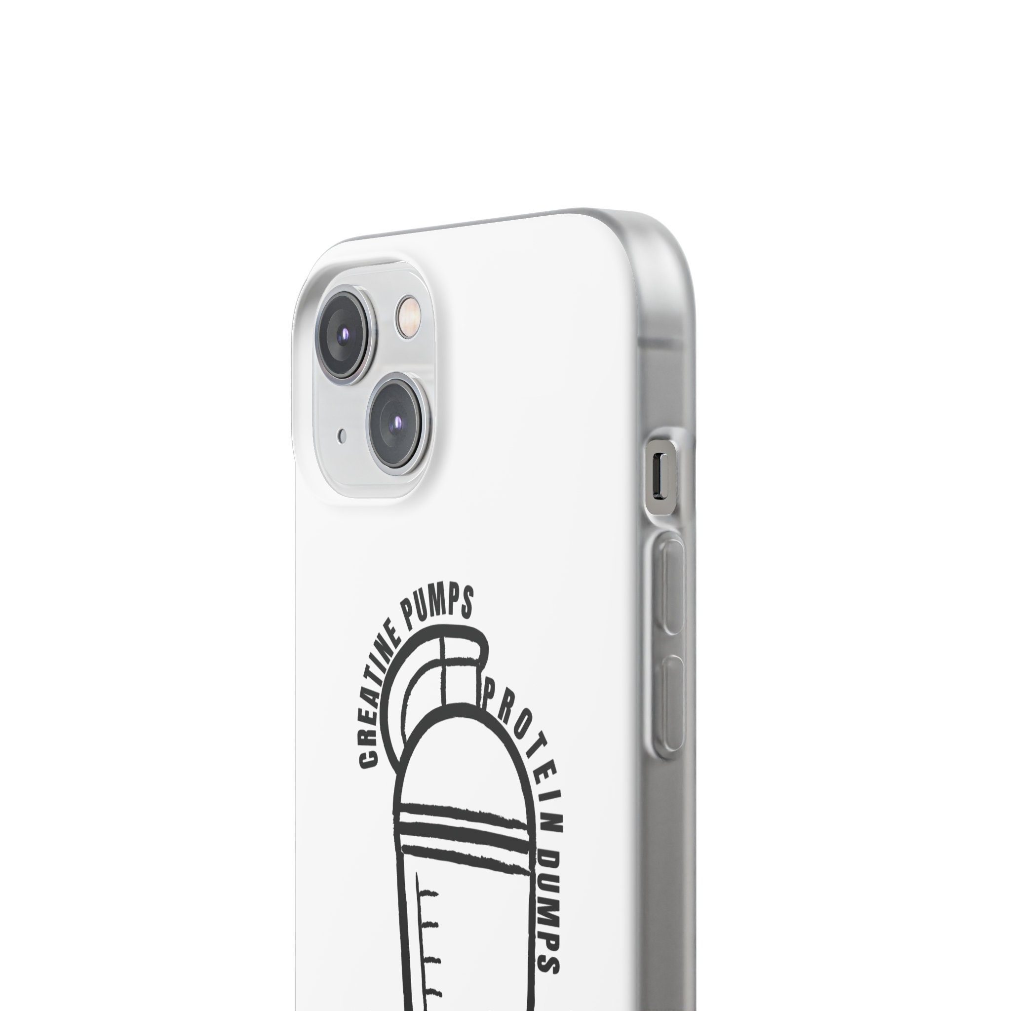 IPhone Flexi Gym Phone Case in White - Etsy UK