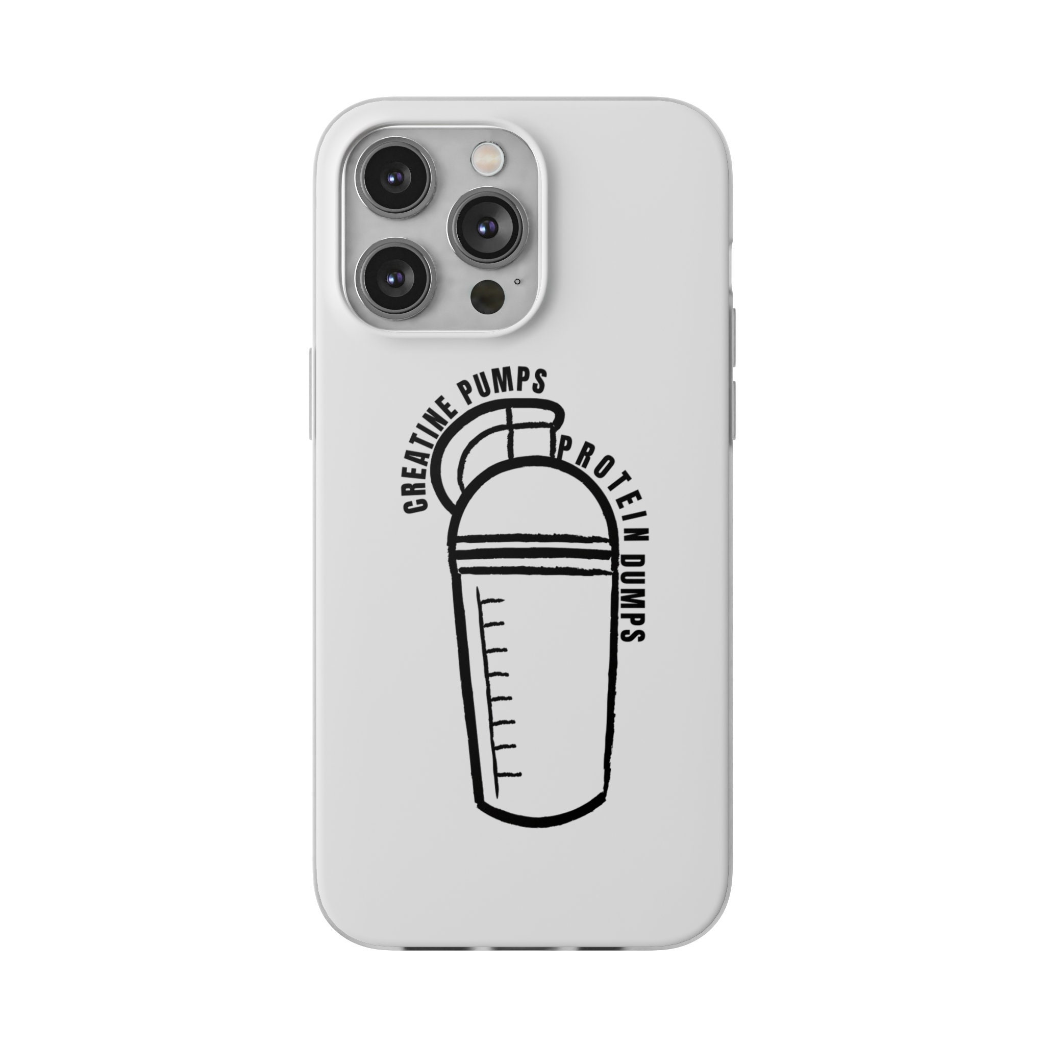 IPhone Flexi Gym Phone Case in White - Etsy UK