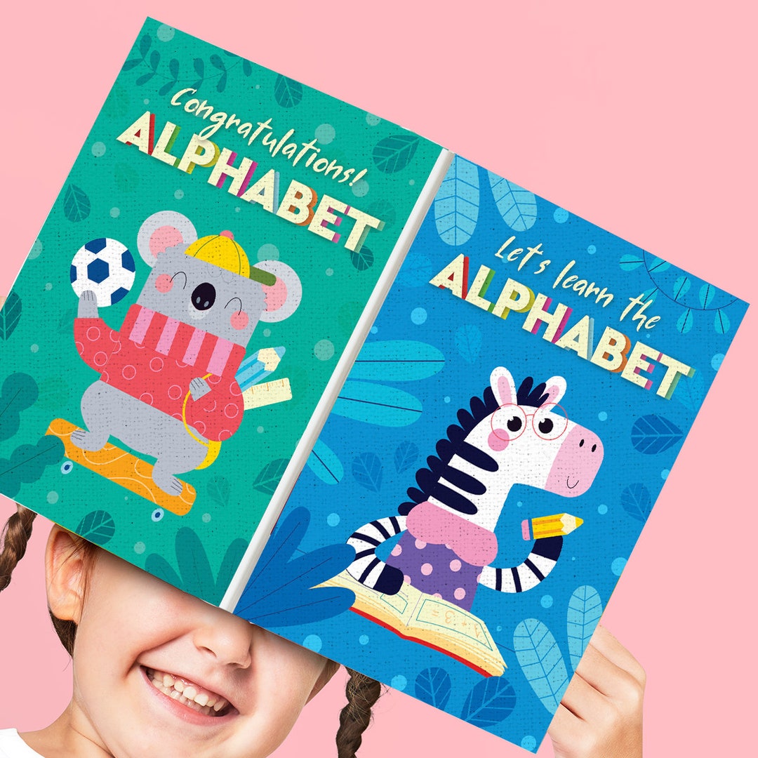 Alphabet Book! Learning A-Z - Kids Digital Book - Etsy