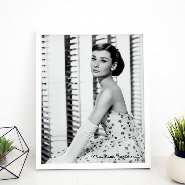Audrey Hepburn Poster - Etsy
