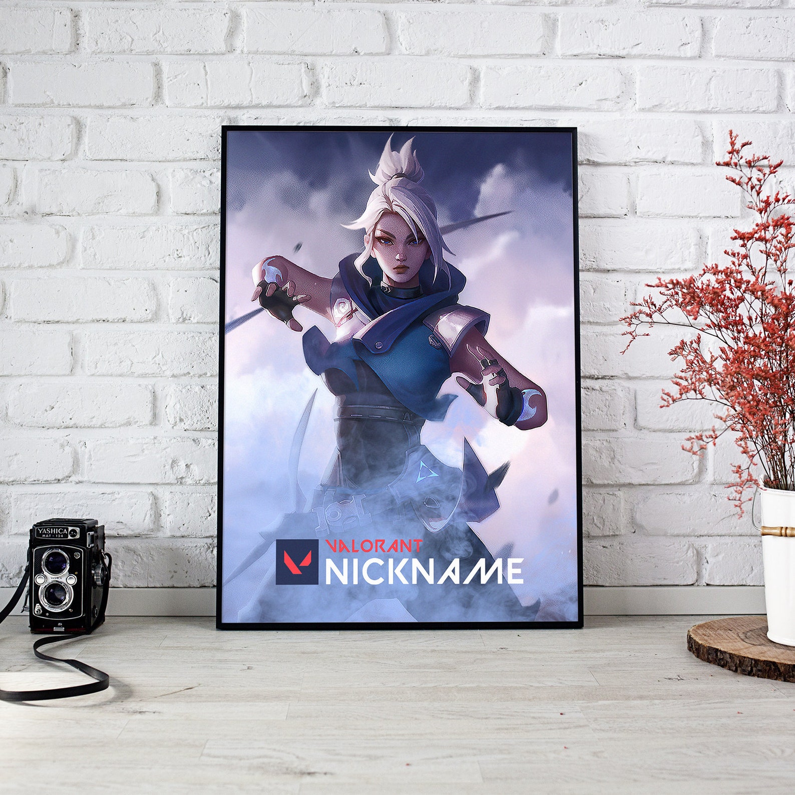 Valorant Custom Poster, Valorant Personalized, Valorant Fade Poster ...