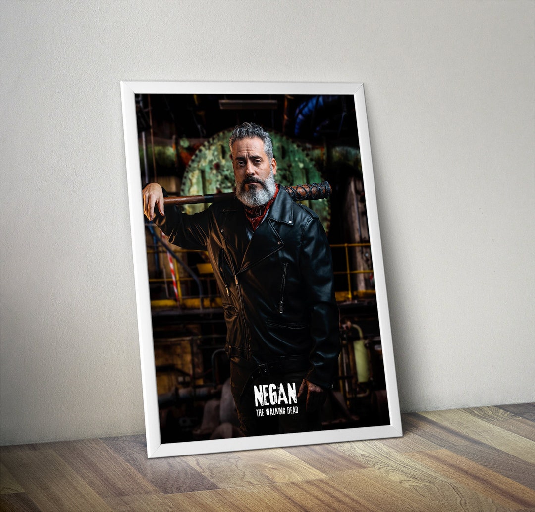Negan Poster Negan Print the Walking Dead Art Print Wall Art Home Decor ...
