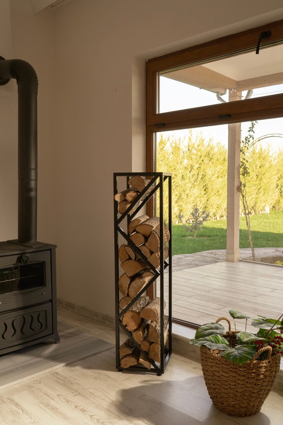 Vertical Log Holder