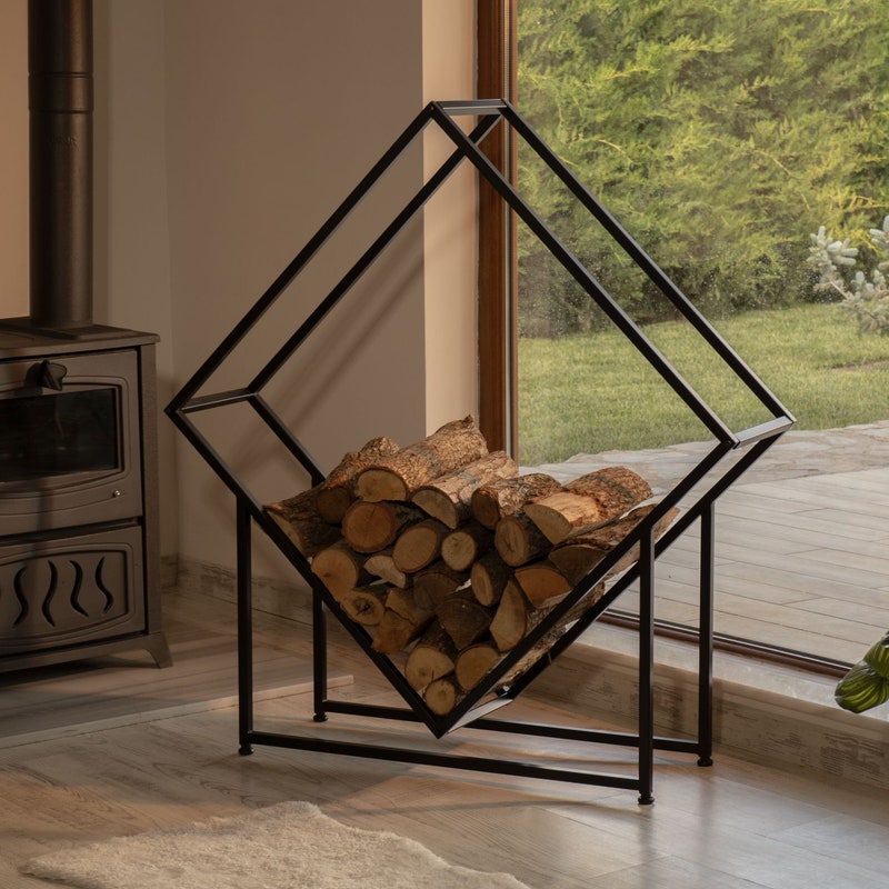 Outdoor Firewood Rack - Etsy