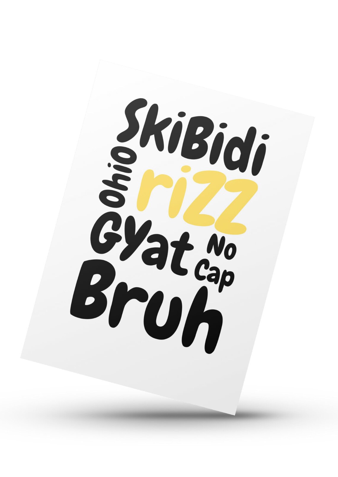 Funny Card/ Gen Z/ Slang/ Birthday Cards for Teens - Etsy UK