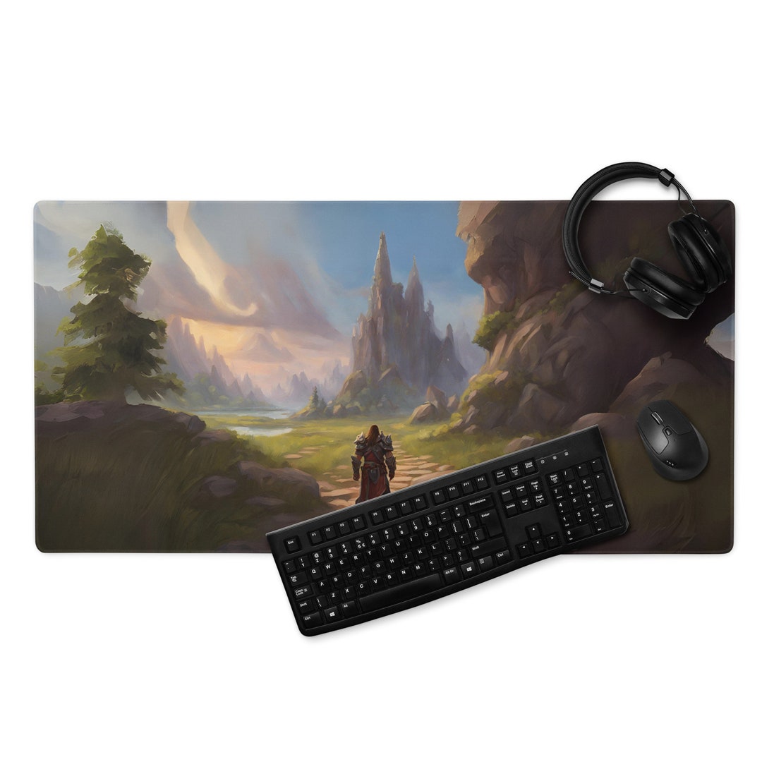 Custom Wow World of Warcraft Inspired Desk Mat, Gaming Mouse Pad, Gift ...