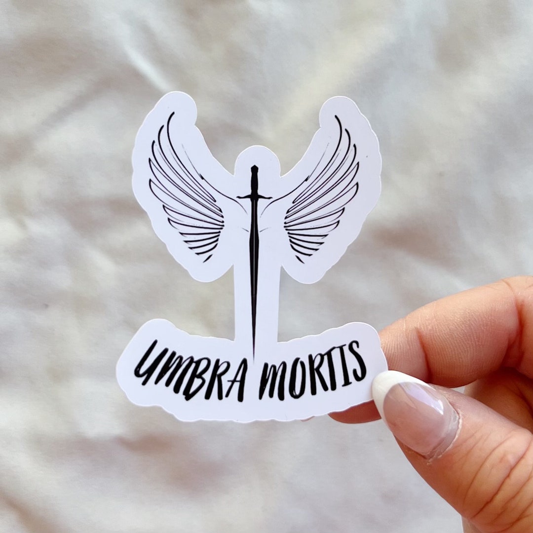 Umbra Mortis Glossy Sticker: Crescent City SJM Bookish Decal - Etsy