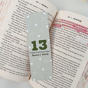Johnny and Shannon Linen Bookmarks - Boys of Tommen Series - Etsy