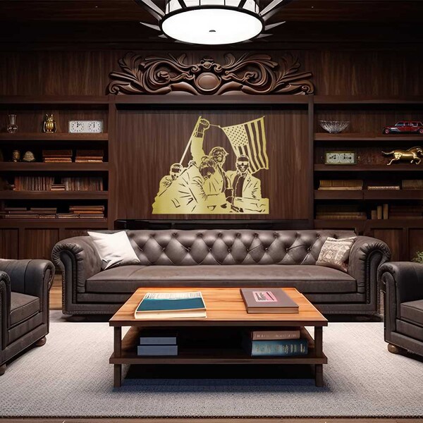 Trump Lighted Sign - Etsy