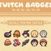 Studio Ghibli: Howl's Moving Castle Pixel Sub / Bit Badges for Twitch ...