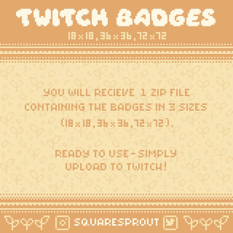 Mix and Match: Studio Ghibli Pixel Sub / Bit Badges for Twitch, Premade Pixel Art for Your ...