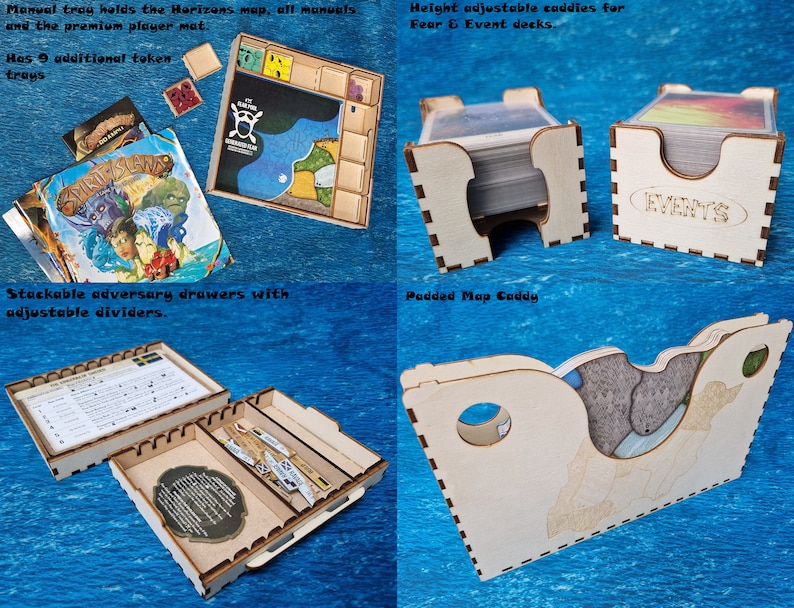 Spirit Island "future Resilient" Storage Chest. Holds Every Expansion ...