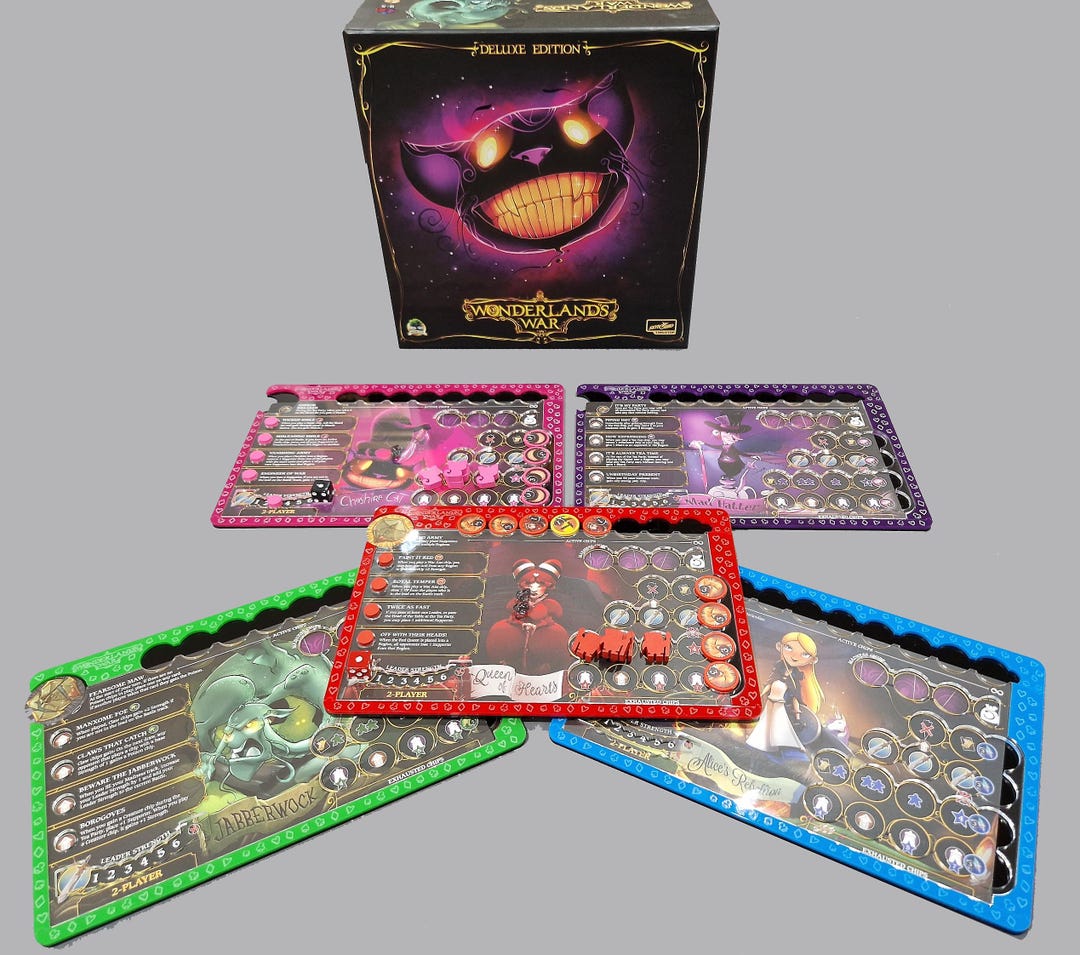 Wonderlands War Character Dashboard - Acrylic Overlay - Etsy