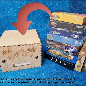 Spirit Island "future Resilient" Storage Chest. Holds Every Expansion ...