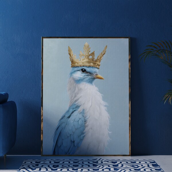 Large Bird Painting - Etsy