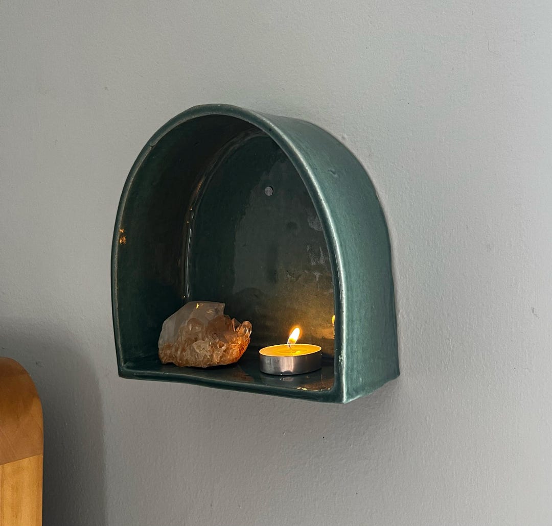 Ceramic Wall Shelf - "charlie" - Etsy