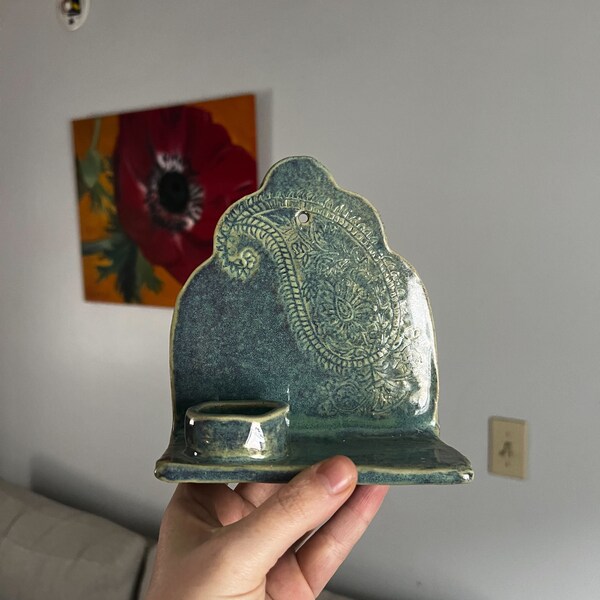 Ceramic Wall Shelf - Etsy