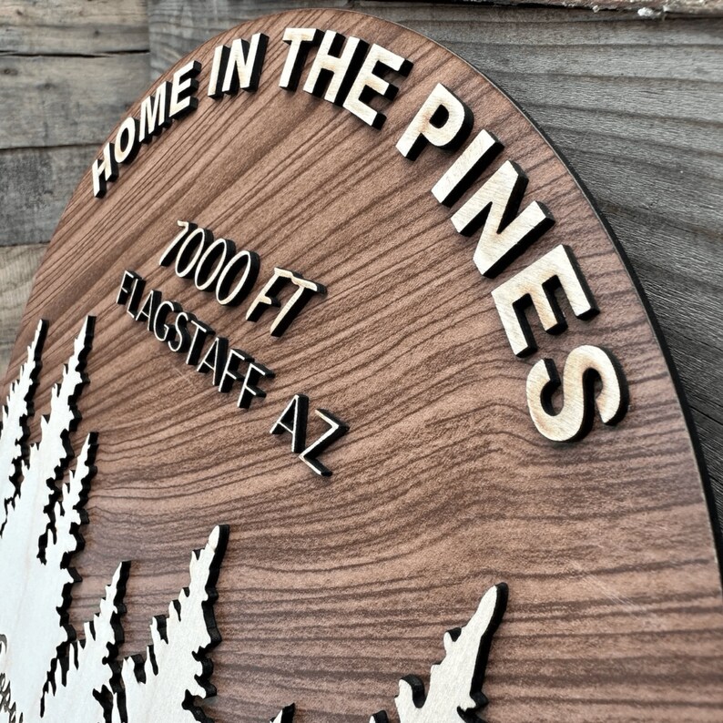 Home Decor Custom Name Sign Personalized Gift for Family Wood Sign Wall ...