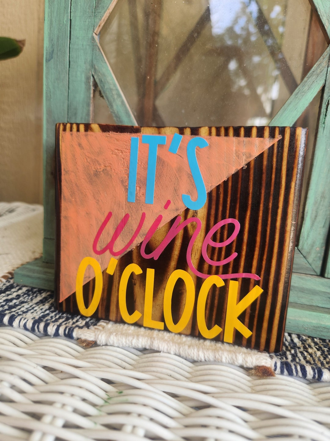 It's Wine O'clock Sign - Etsy