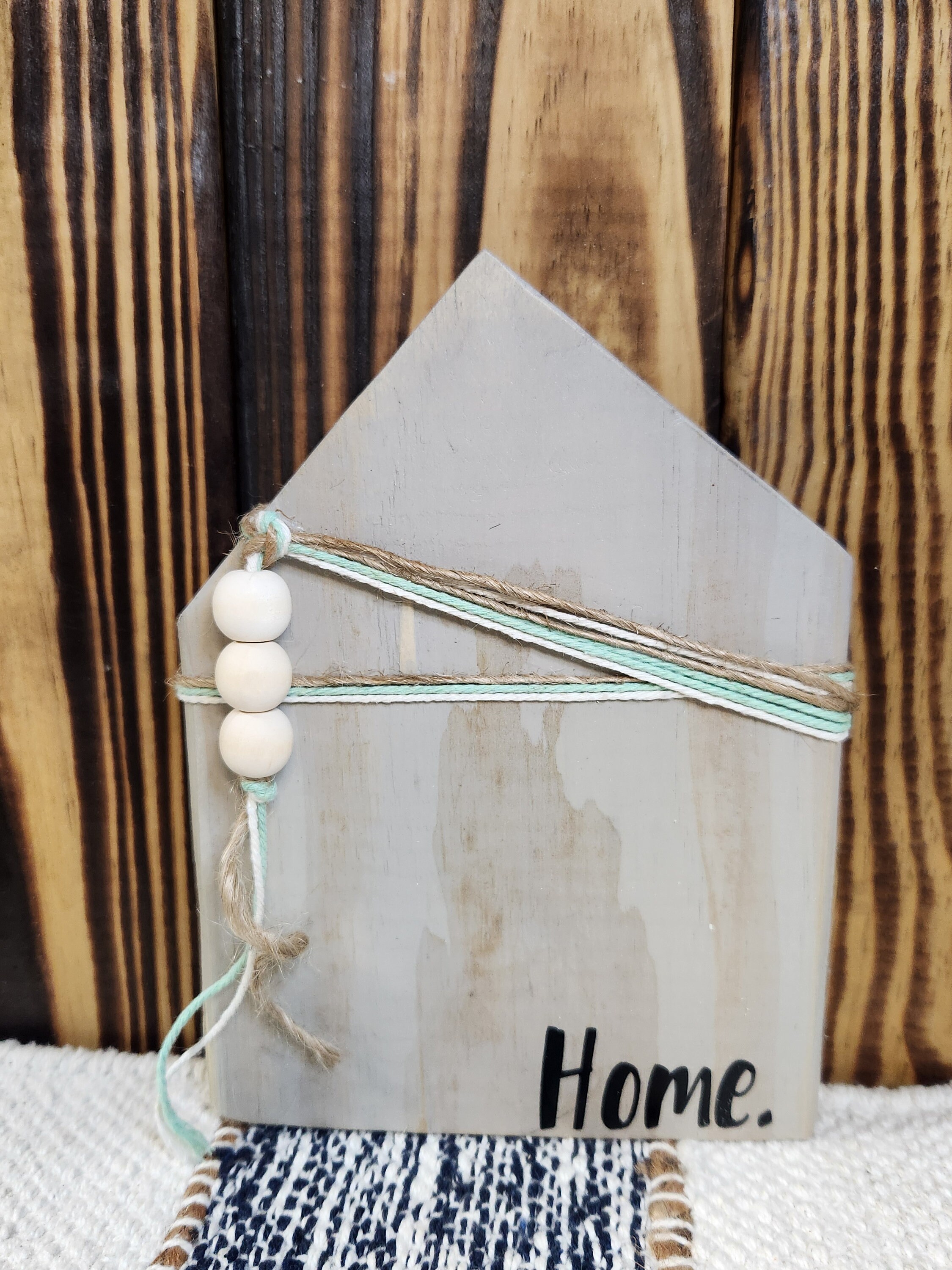Wooden House Shelf Sitter - Etsy